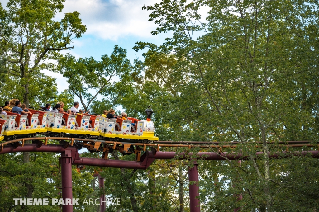 Runaway Mine Train Six Flags Great Adventure