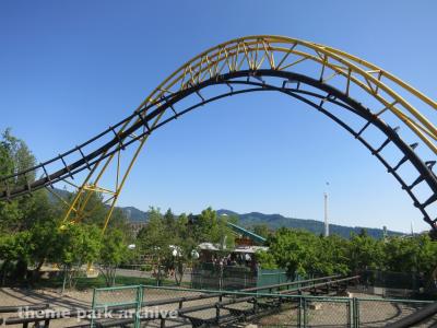Arrow Dynamics Corkscrew Coaster | Theme Park Archive
