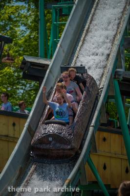 Arrow Dynamics Log Flume Ride | Theme Park Archive