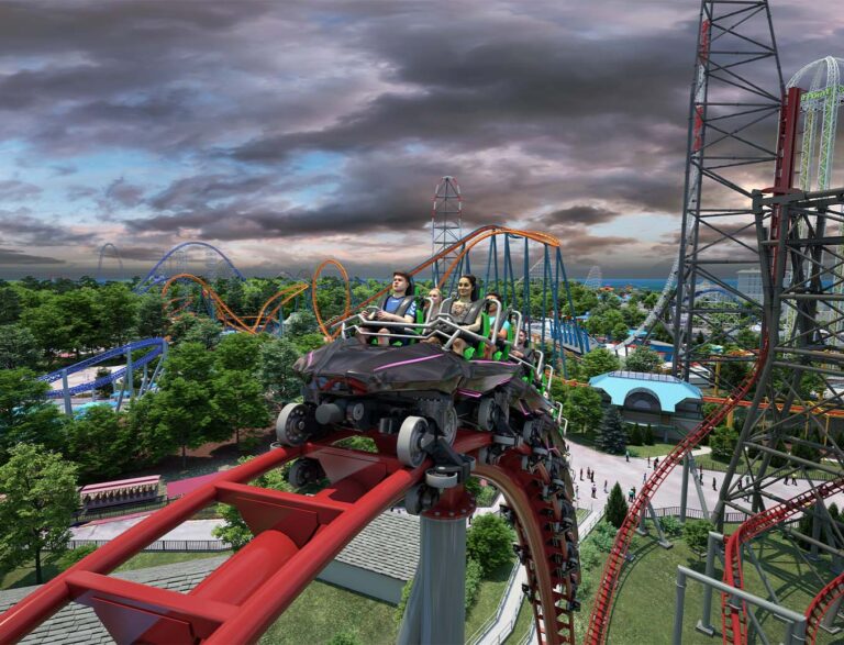 Record-breaking Siren’s Curse tilt coaster to lure Cedar Point thrill ...